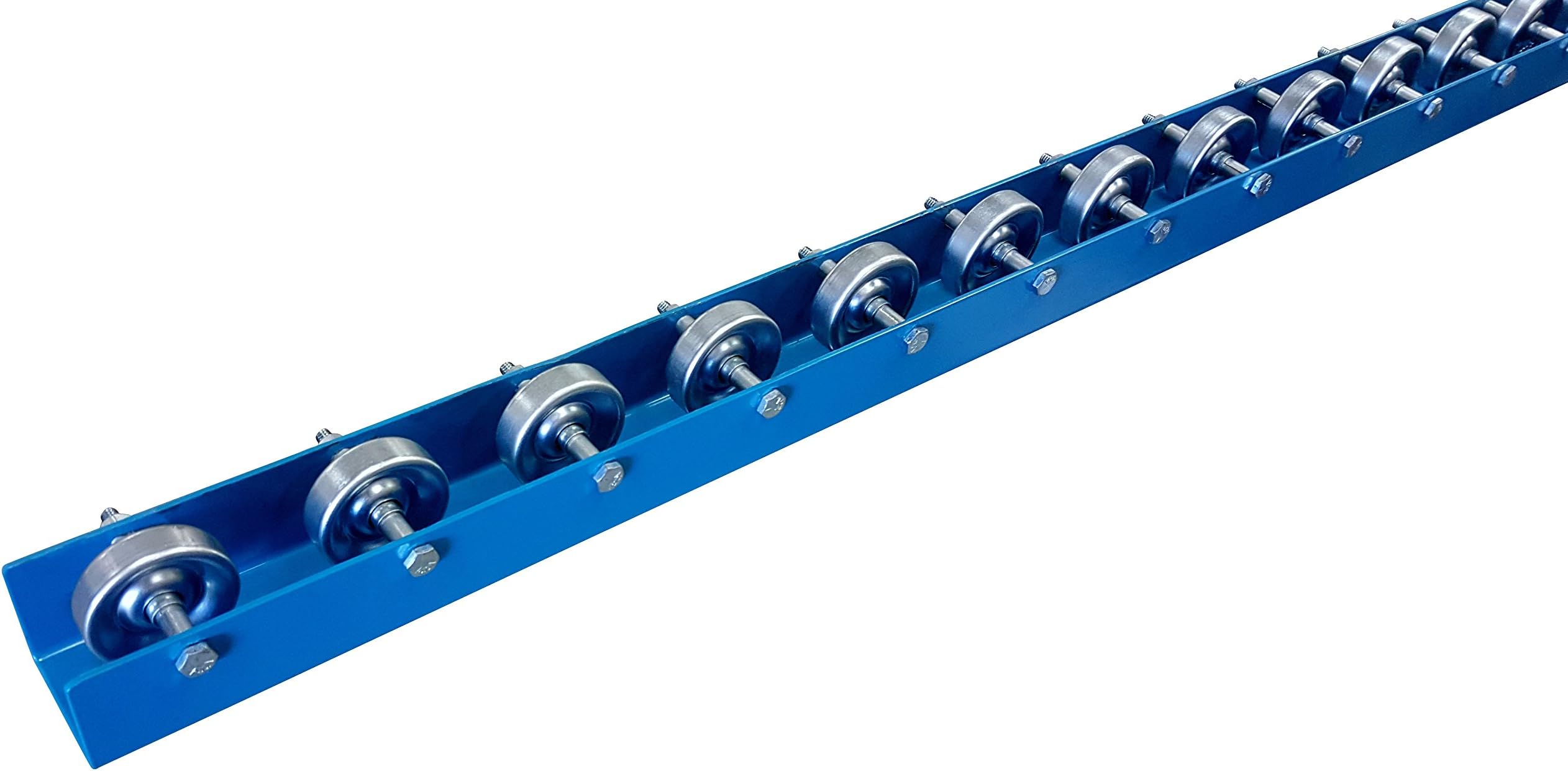 Amazon.com: Conveyor Rails, Flow Rail 5-Foot Long Skate Wheel Conveyor ...