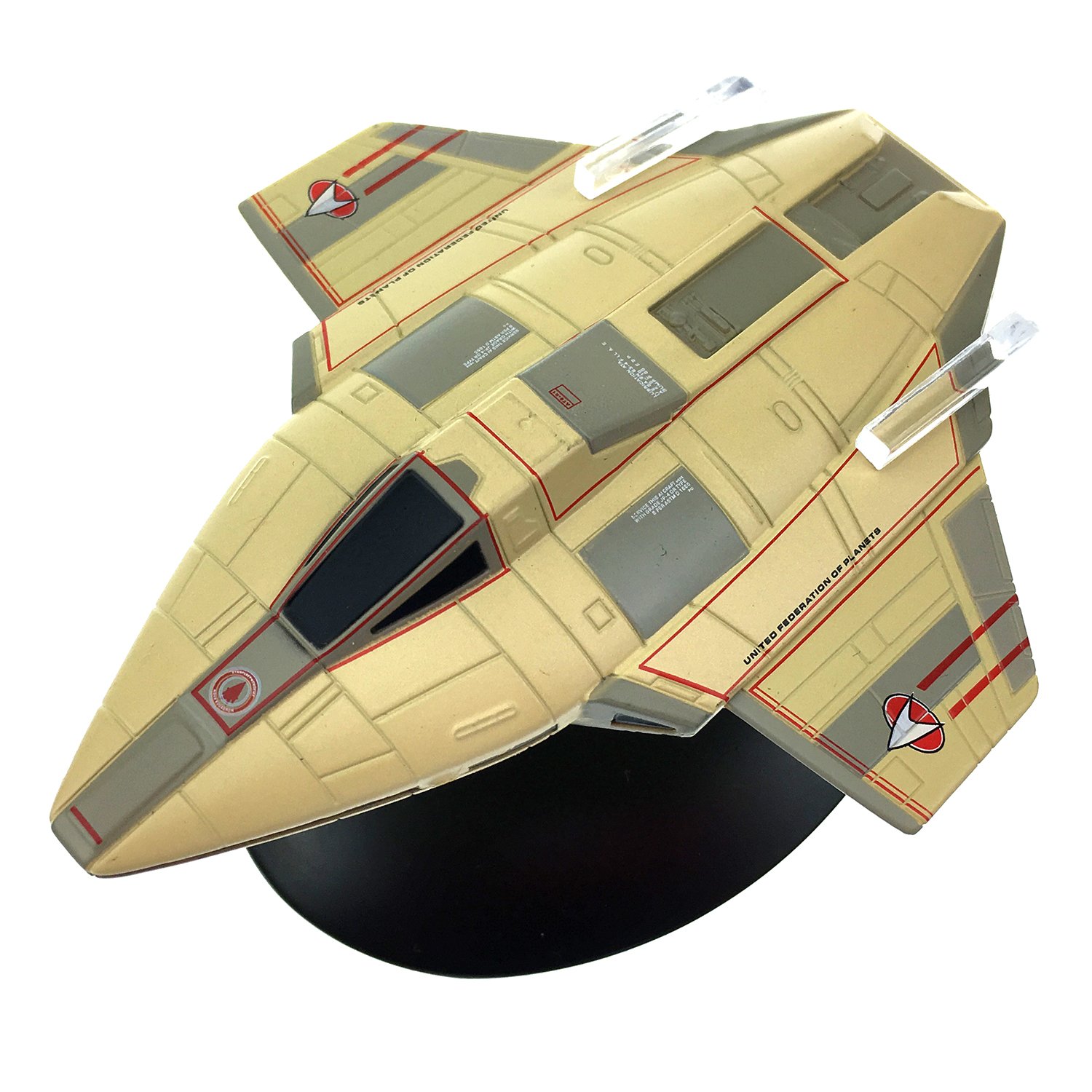 Amazon.com: STAR TREK Starfleet Academy Flight Training Craft Model ...