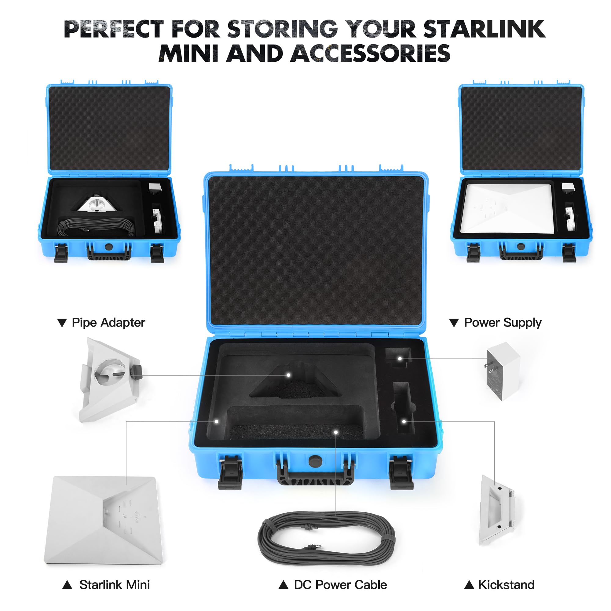 Starlink Mini Case Travel Starlink Roam Starlink Mini Hard Case - IP67 ...