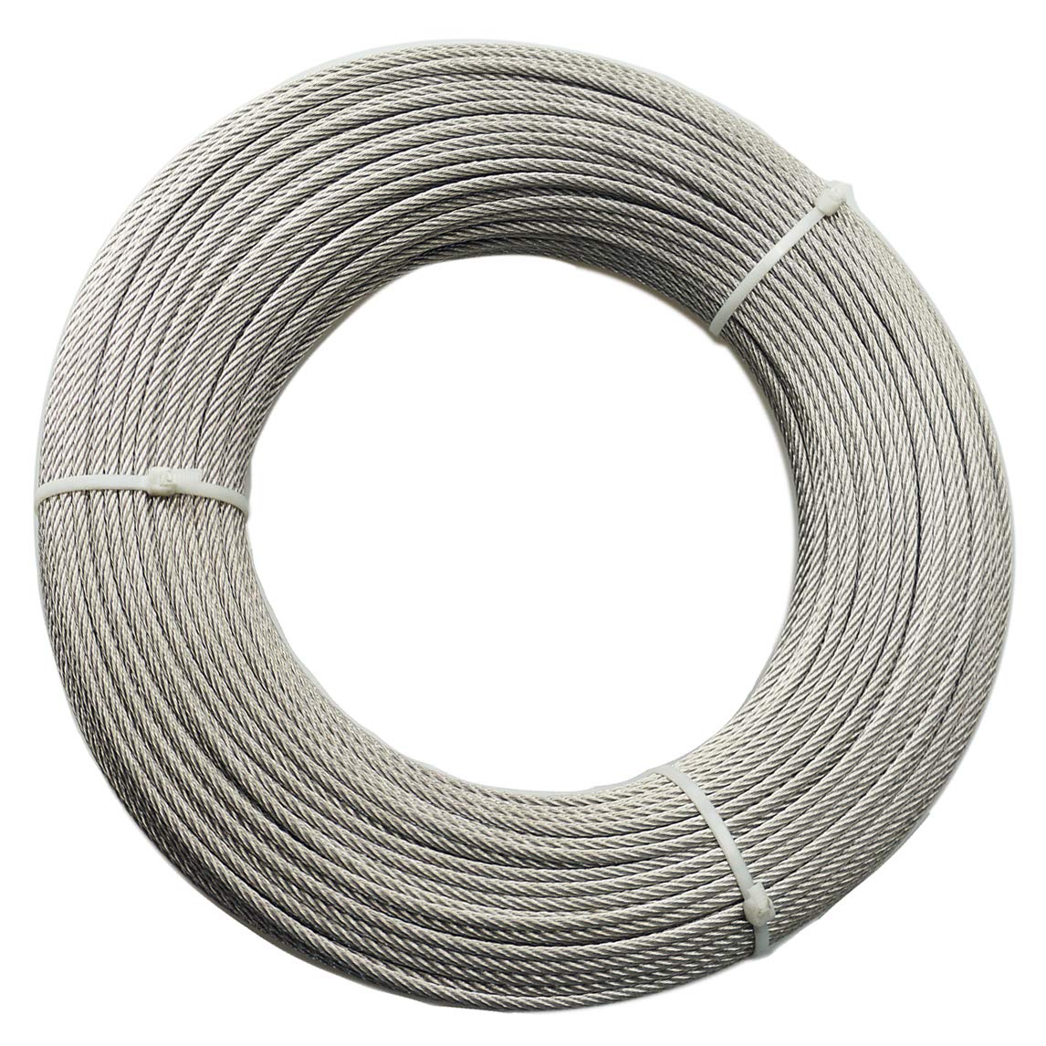 Buy Bestbode Galvanized Steel Wire Rope 1/8" for Cable Railing Kit 300 ...