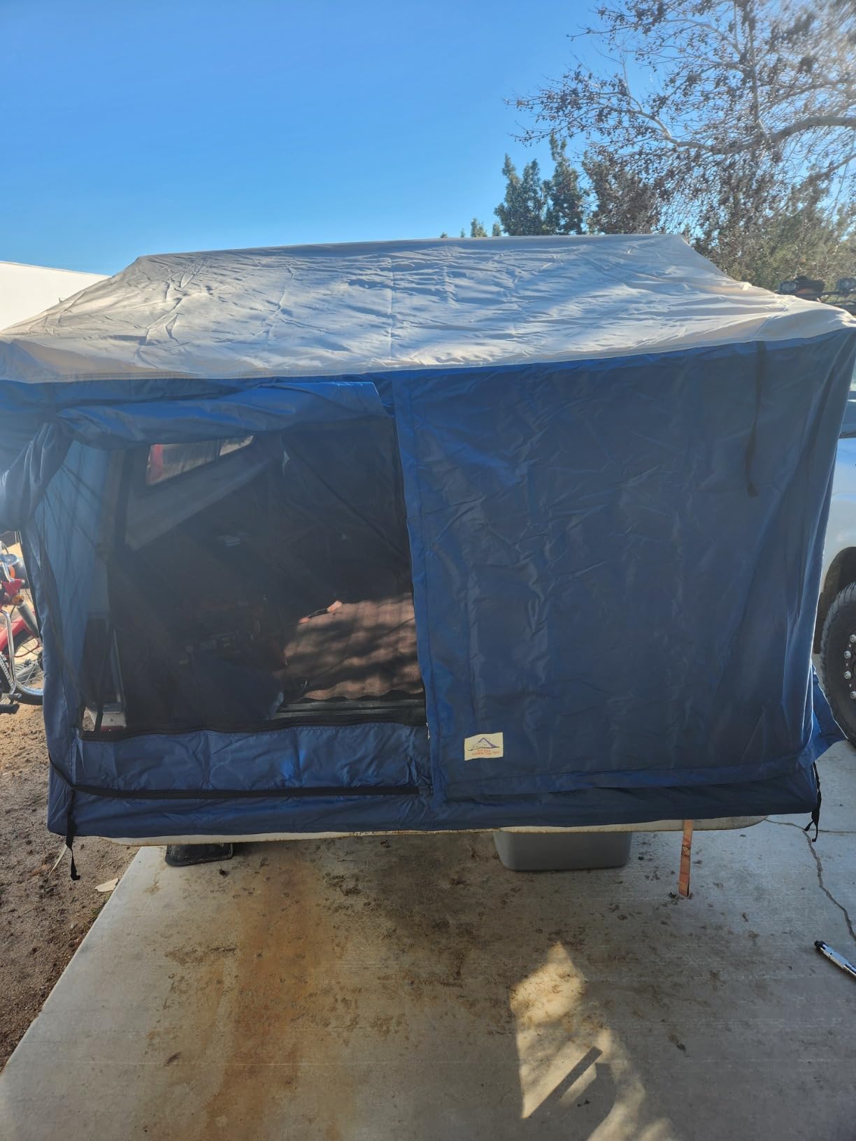 Amazon.com: DAC Full - Size Truck Tent for Tailgate : Automotive