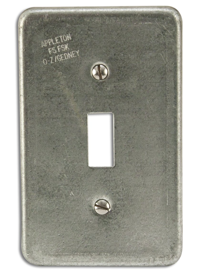 Amazon.com: Appleton FSK-1TS Toggle Switch Cover, 1-Gang, Steel, Fits ...