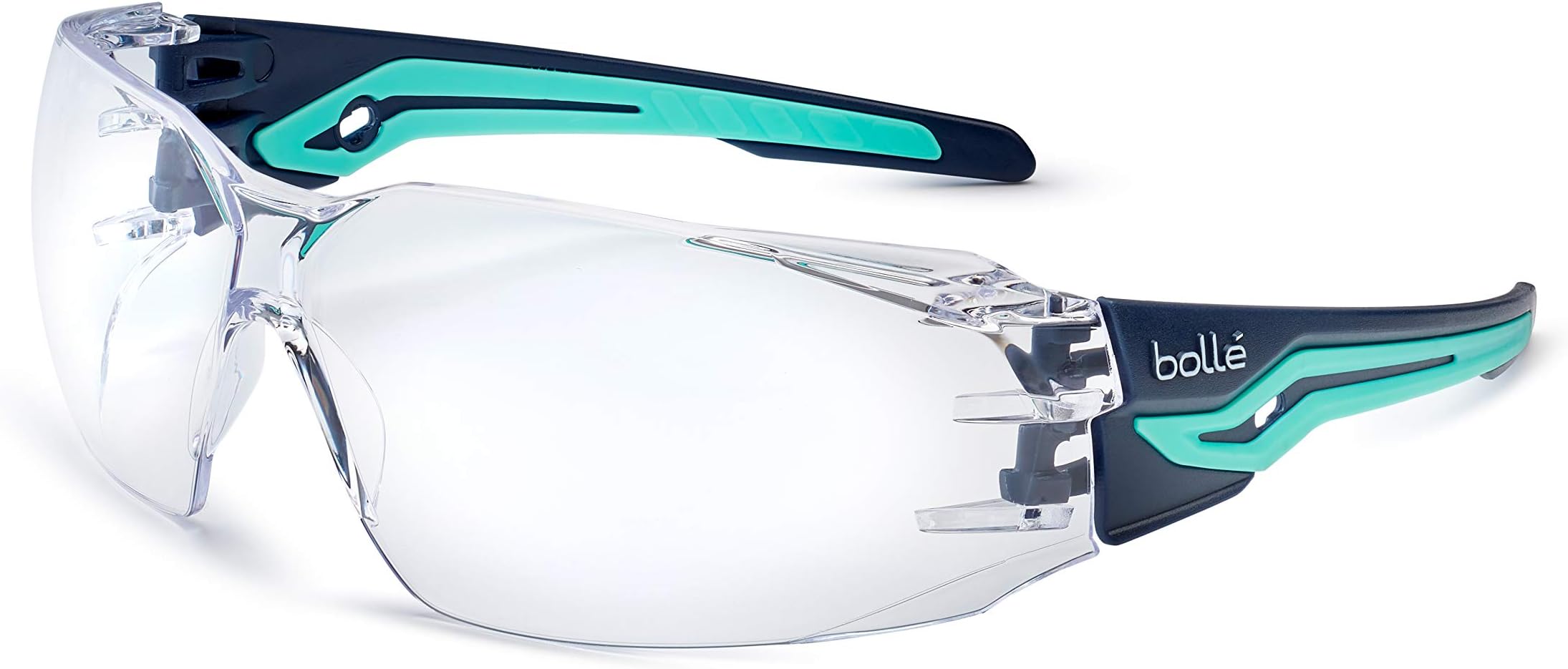 Bolle BAXTER Safety Goggles, Clear Lens, Polycarbonate, ASAF Platinum ...