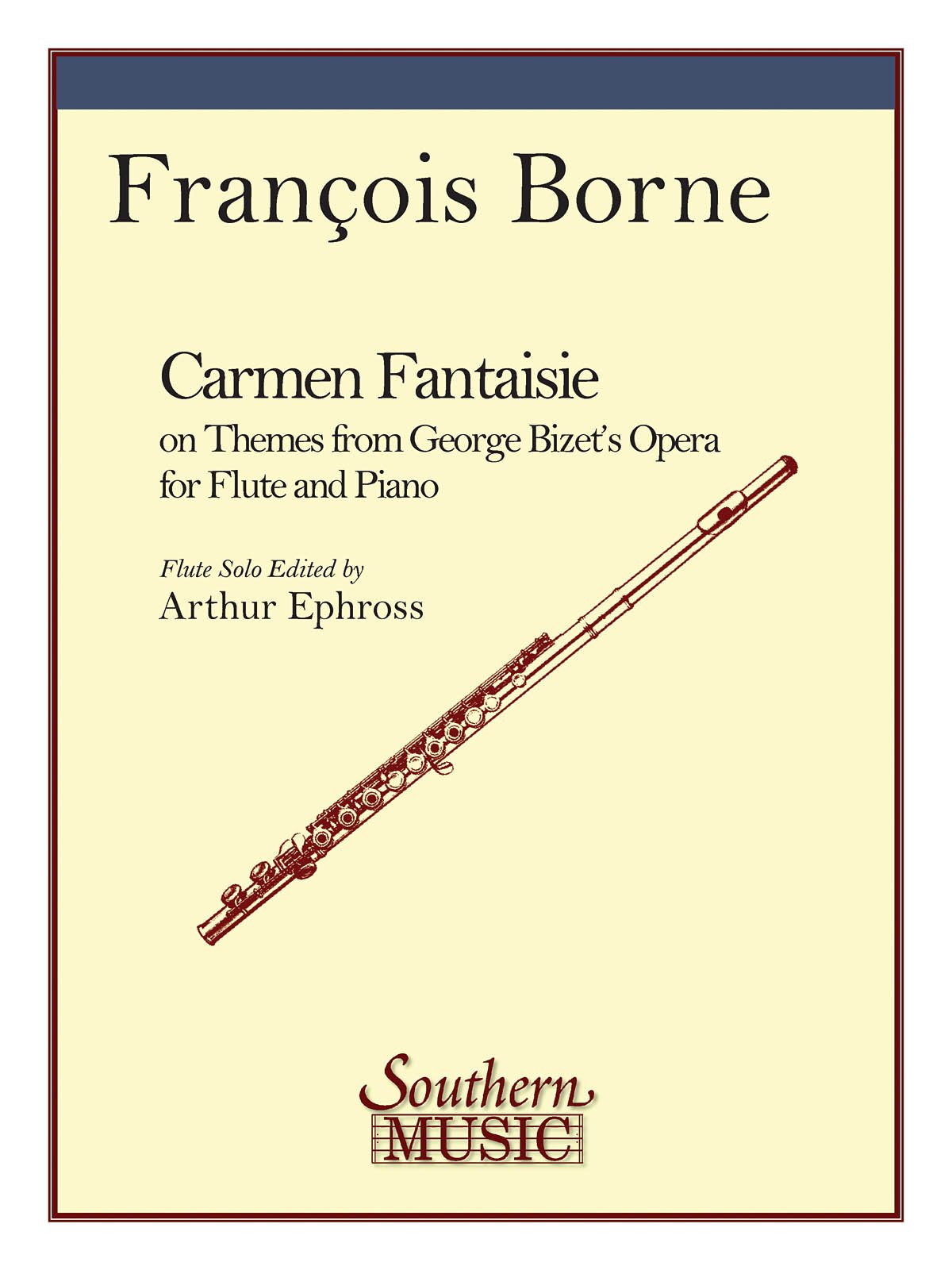 Amazon.com: Carmen Fantaisie: Flute: 9781581061284: Ephross, Arthur ...