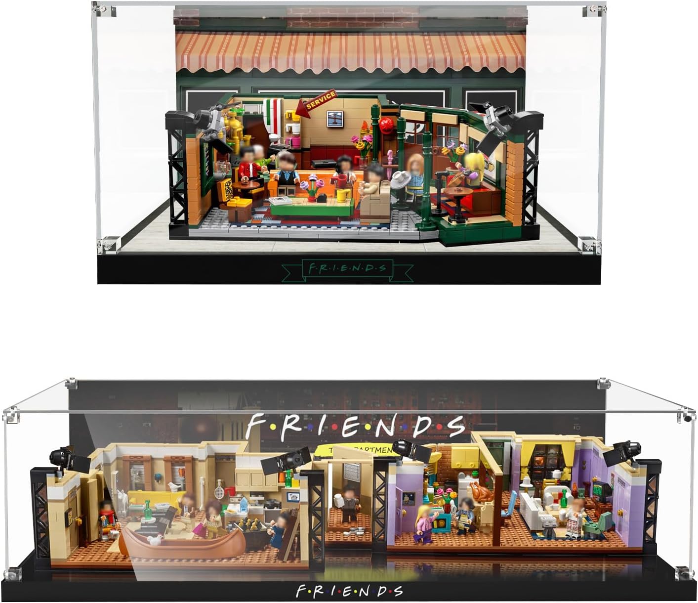 Amazon.com: Acrylic Display Case for Lego Friends Apartments 10292 ...