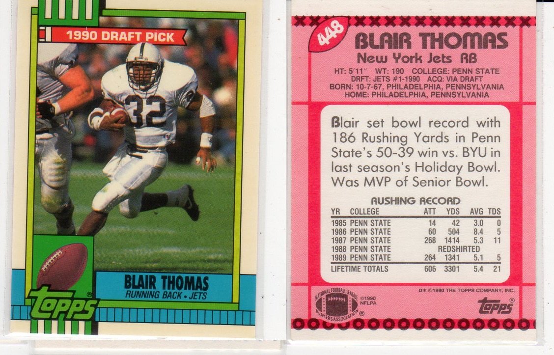Blair Thomas Penn State Football
