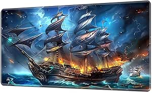 Amazon.com: Improve Your Playmat with Pirate Ship Stylish for MTG Card ...