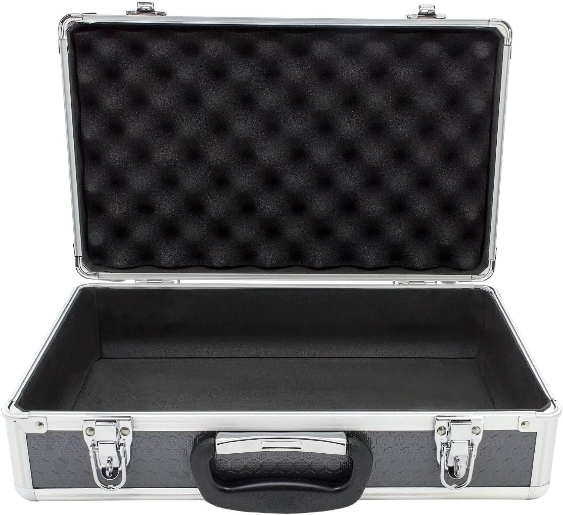 Aluminium Flight Case with Cubed Pick & Pluck Foam Roc Cases Durable ...