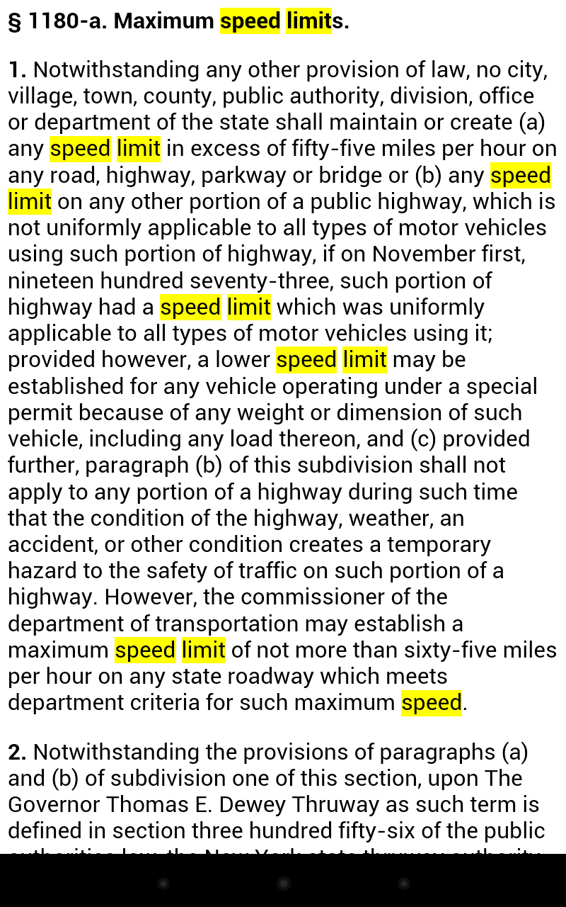 2015 NY Vehicle and Traffic Law (VTL) - App on Amazon Appstore