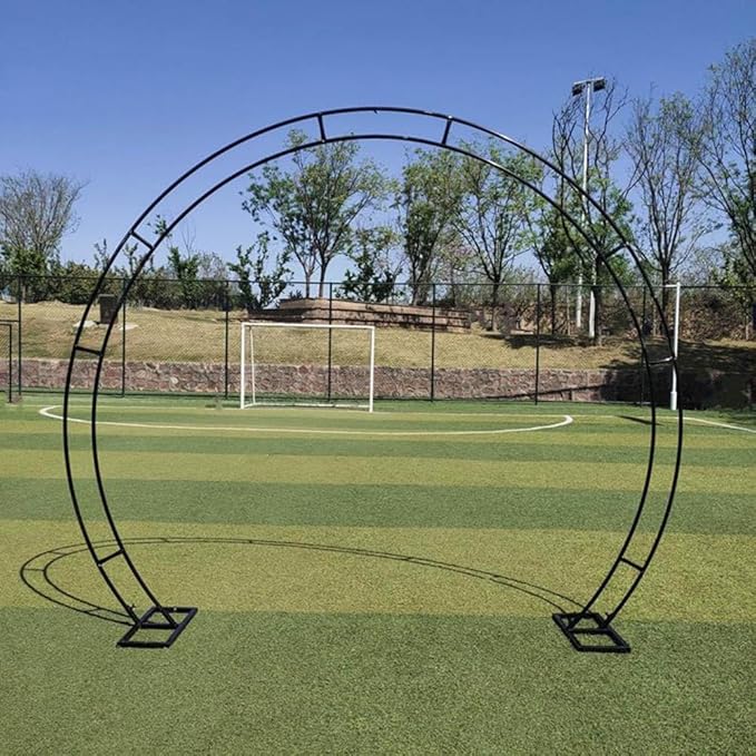 Amazon.com : EMENAR Heavy Duty Metal Wedding Arch Anti-Rust, Moon Gate ...
