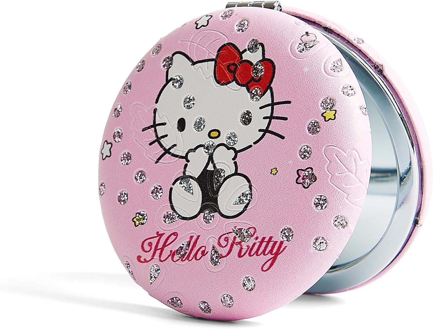 Amazon.com: easitea Cute Compact Mirror for Women & Girls, Bling ...