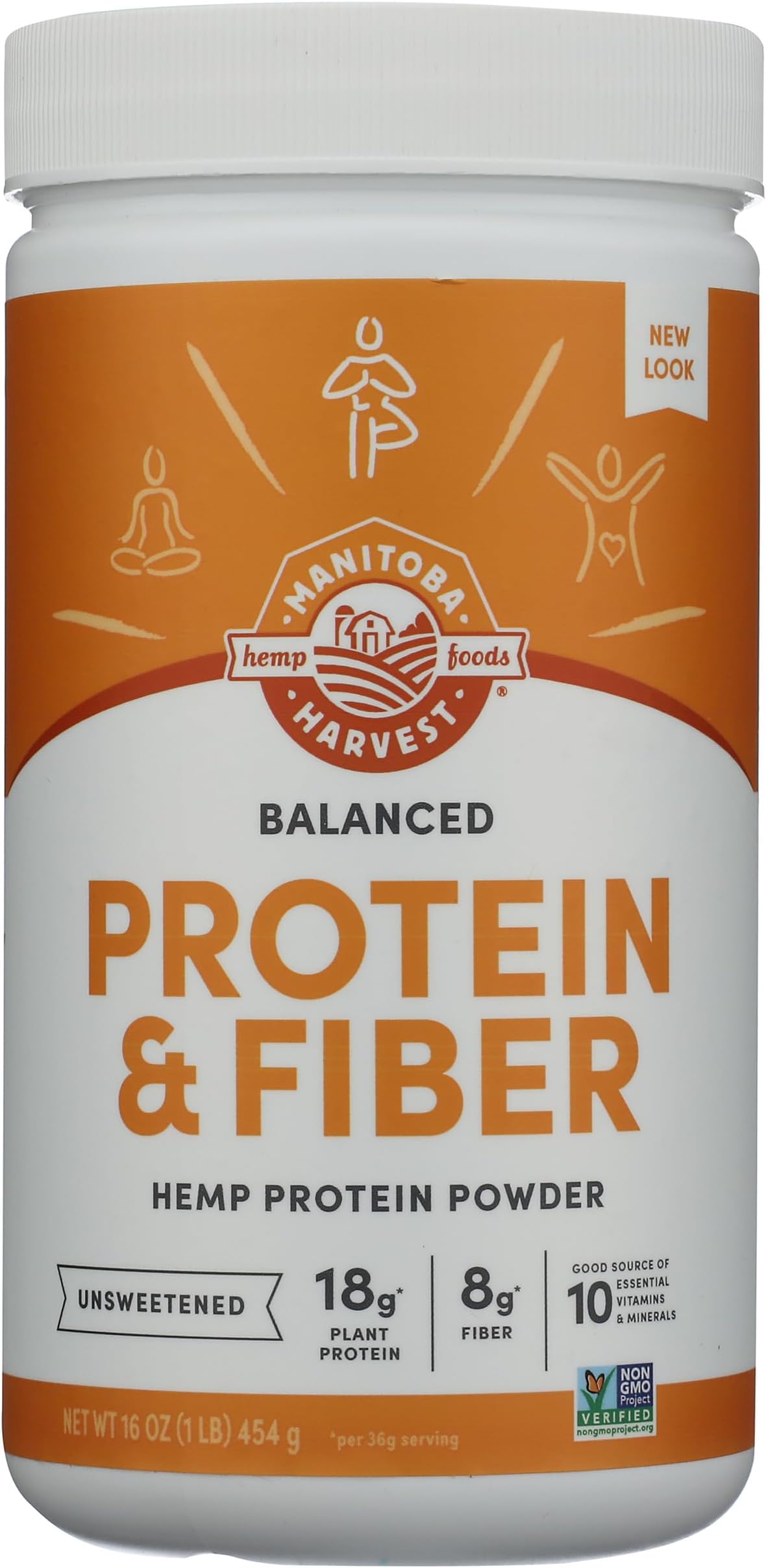 Amazon.com: Manitoba Harvest Hemp Yeah Balanced Protein and Fiber ...