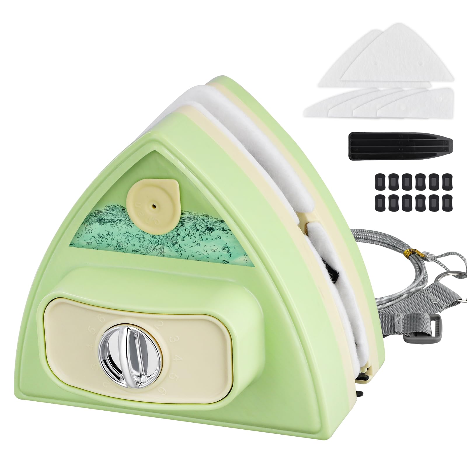 Magnetic Window Cleaner, Double Side Magnetic Window Cleaning Kit for 3 ...