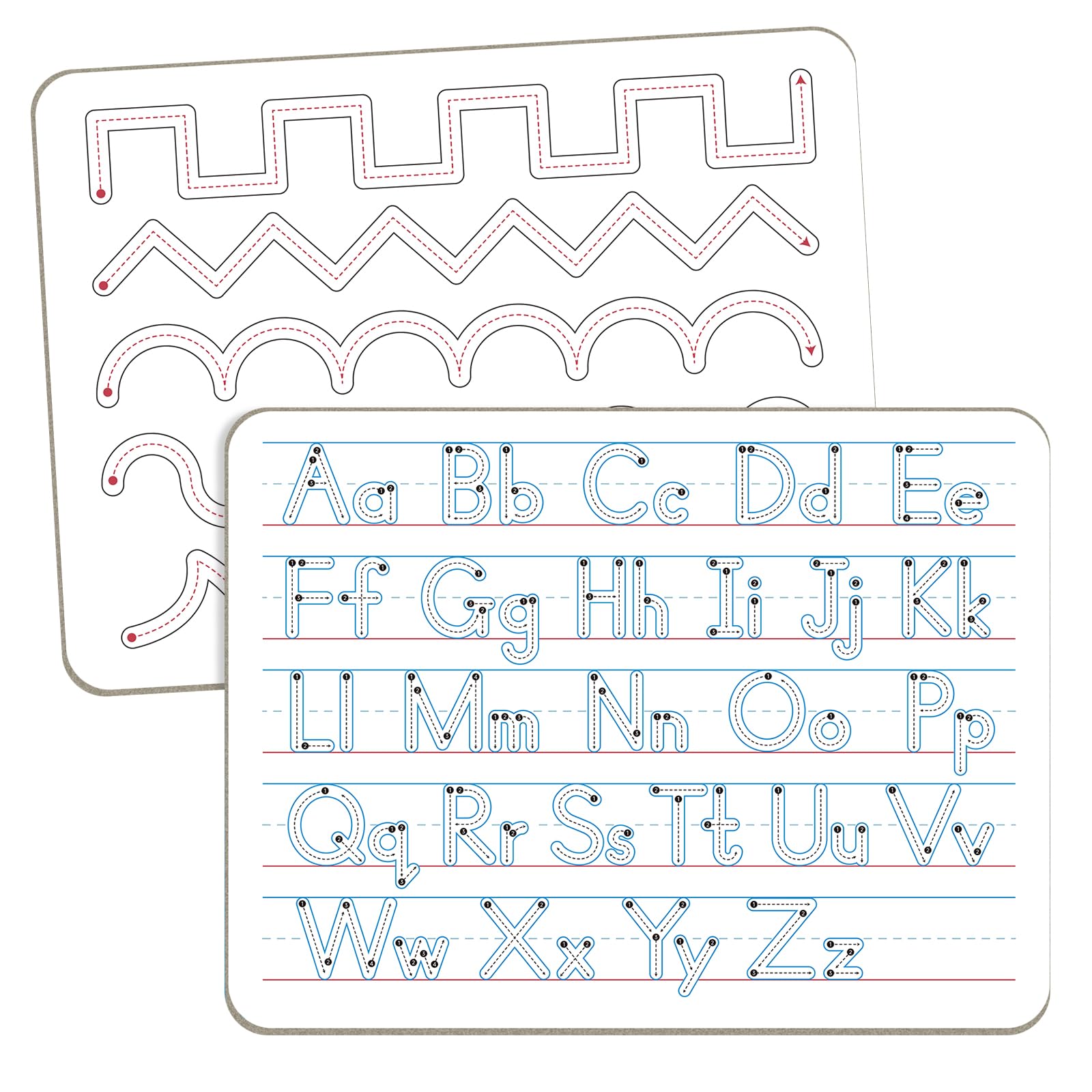 Amazon.com : Handwriting Practice Dry Erase Board – ABC Alphabet ...