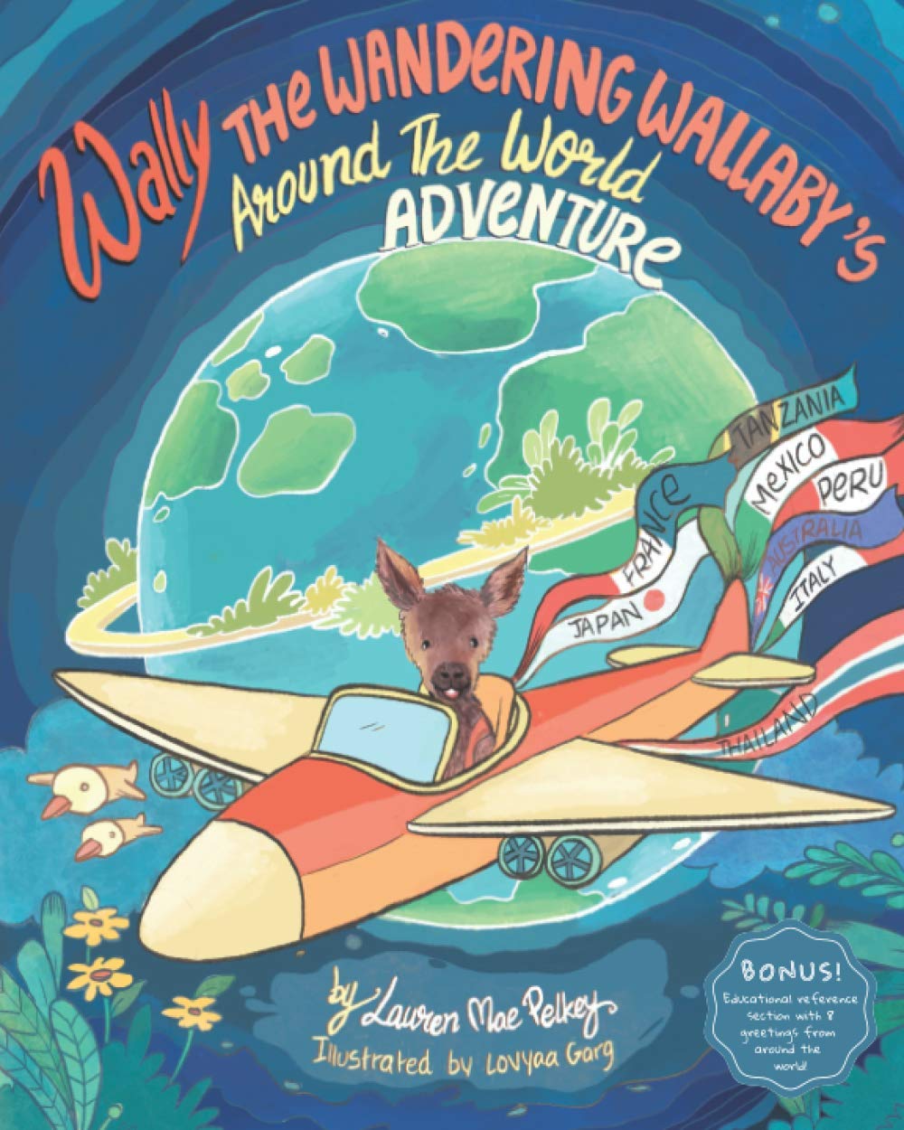 Wally The Wandering Wallaby's Around The World Adventure (Wally The ...