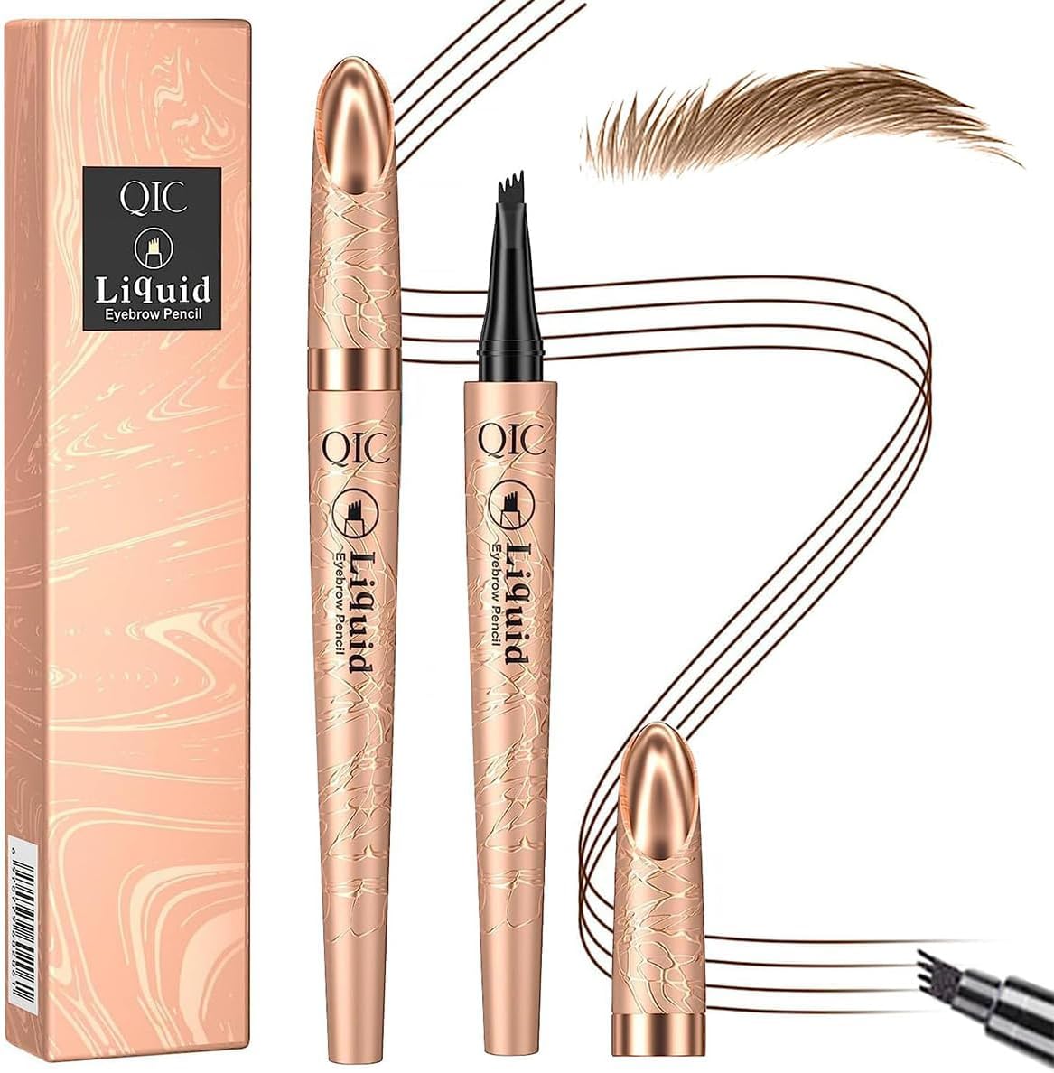 Amazon.com : Eyebrow Ink Pencil by Brow Stylist -Micro 4 Point Brow Pen ...