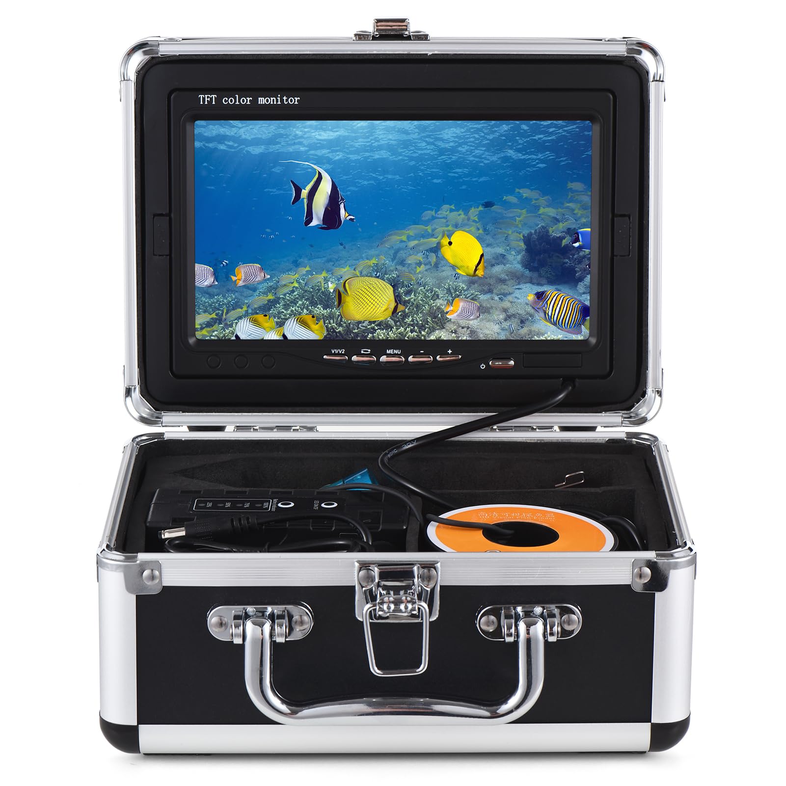 Amazon.com : doorslay Underwater Fishing Camera 7Inch/9Inch LCD Monitor ...