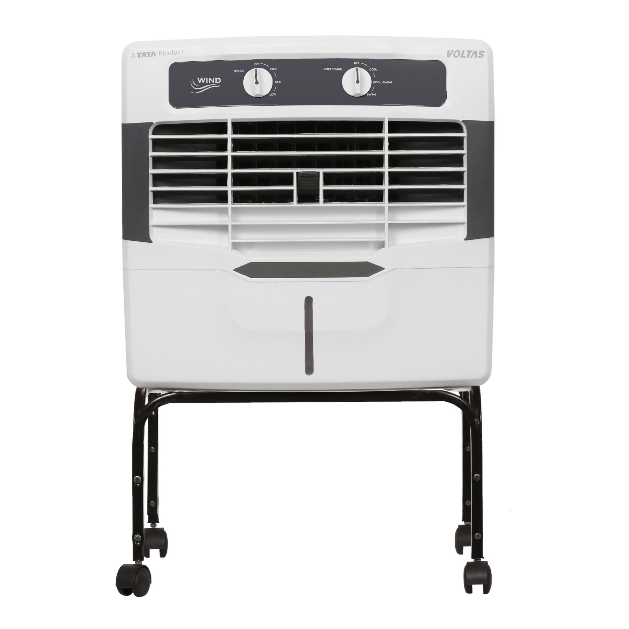 Voltas Wind 54 WW Air Cooler for Home, Wood Wool Cooling Pads with 3 ...