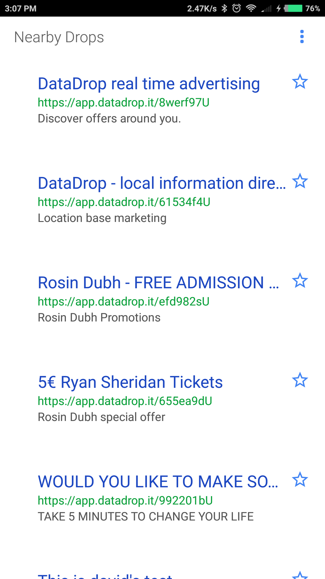 DataDrop search - App on Amazon Appstore