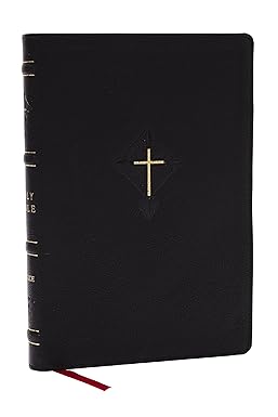 RSV2CE, Thinline Large Print Catholic Bible, Black Leathersoft, Comfort ...