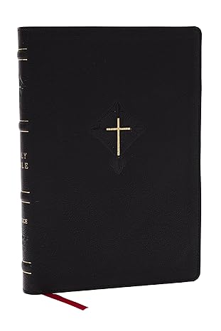 RSV2CE, Thinline Large Print Catholic Bible, Black Leathersoft, Comfort ...
