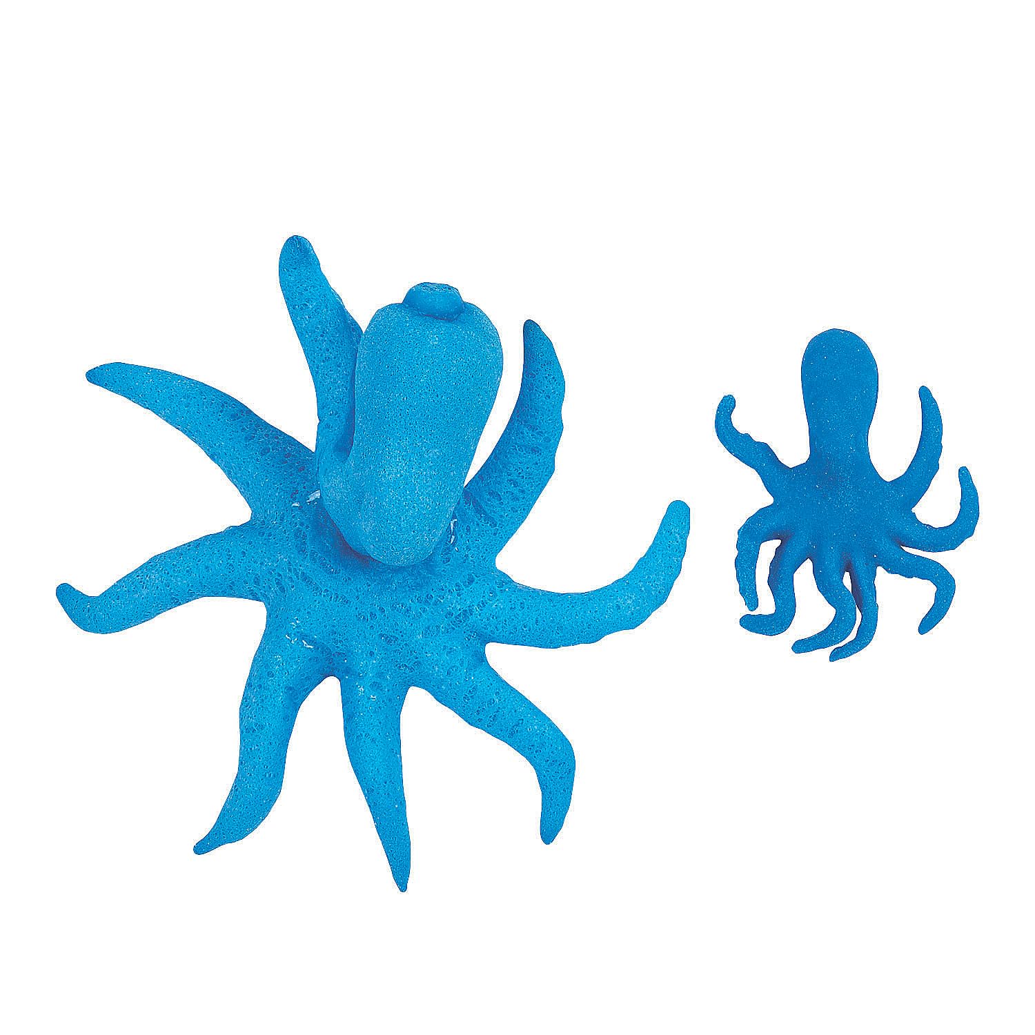 Amazon.com: Fun Express - Growing Sea Life Characters (4dz) - Toys ...
