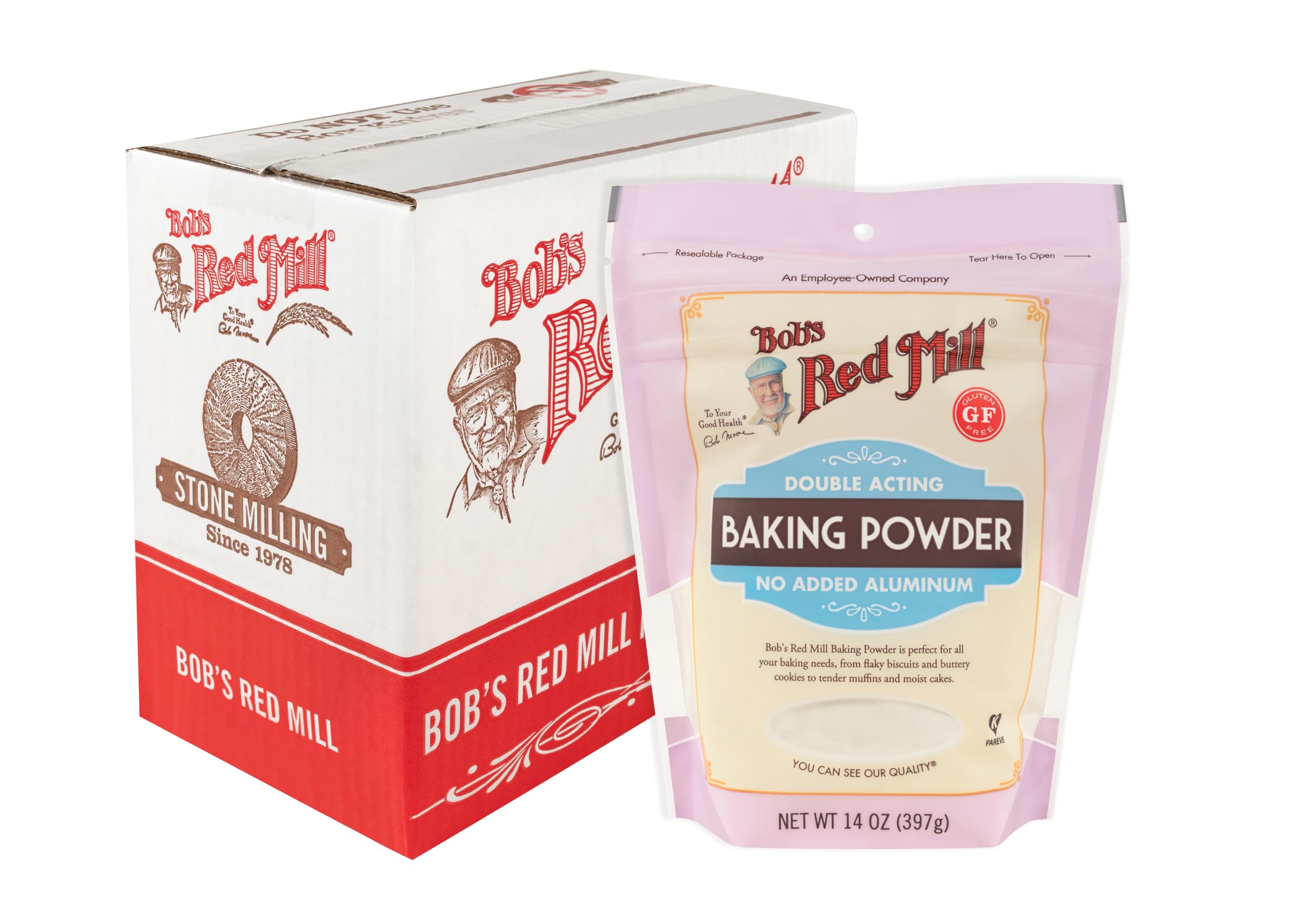 Amazon.com : Bob's Red Mill Baking Powder - 14 oz (Pack of 4) : Grocery ...