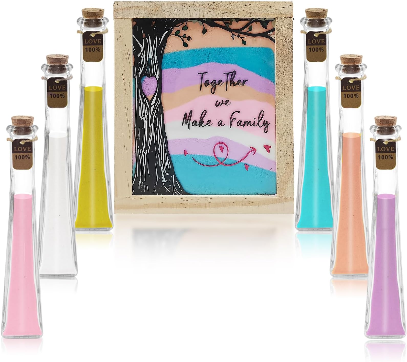 Amazon.com: Wedding Unity Sand Ceremony Kit Sand Ceremony Kit for ...