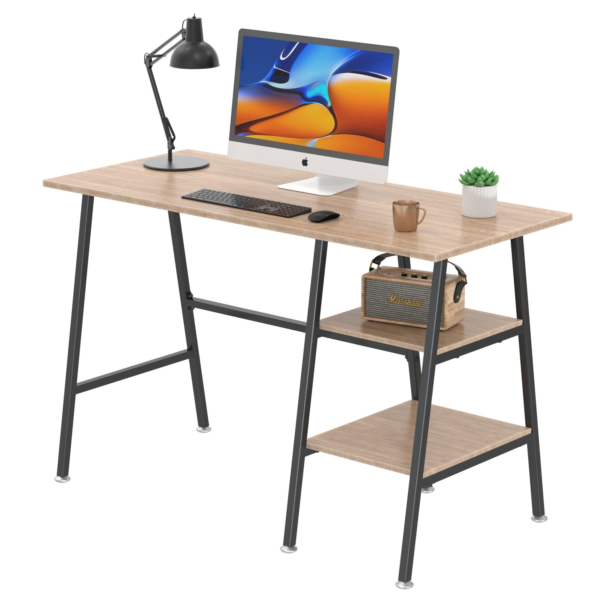 Snapklik.com : VECELO 43 Inch Computer Desk Writing Study Work Office ...