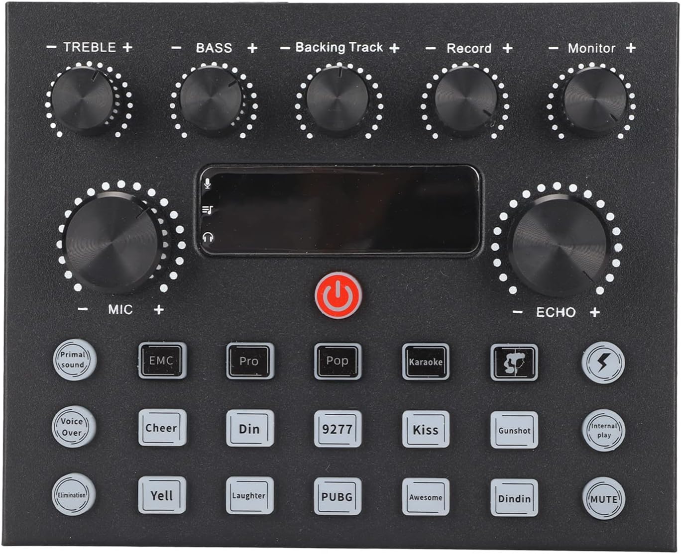 Amazon.com: Professional Audio Mixer, V8S Live Sound Card and Audio ...