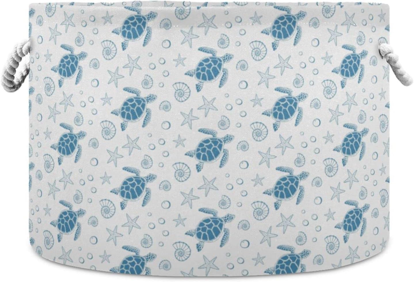 Amazon.com : MIFSOIAVV Sea Turtle Large Round Storage Basket Turtles ...