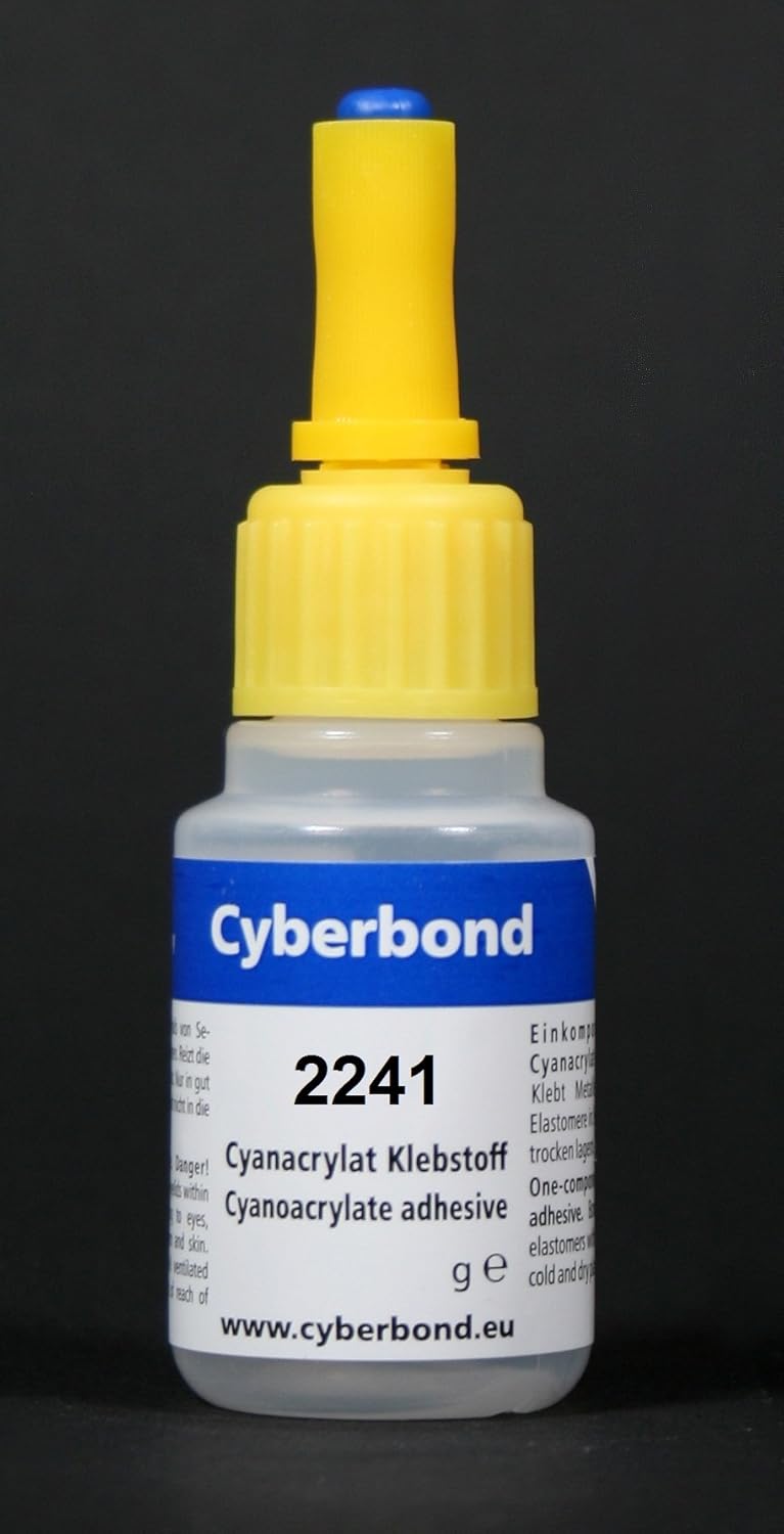 Cyberbond™ Apollo 2241 Ethyl Cyanoacrylate Adhesive, 20 g Bottle ...