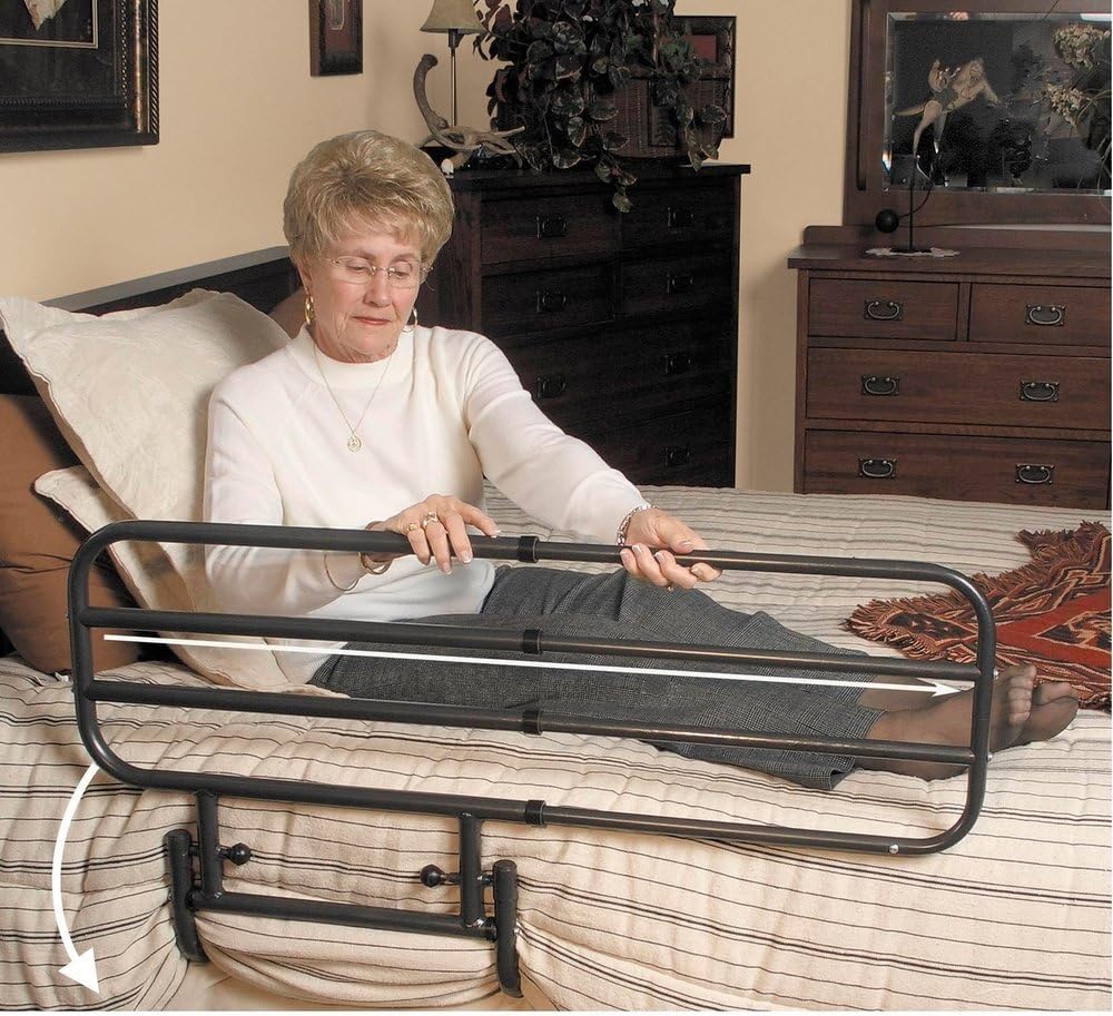 NRS Healthcare Standers EZ Adjustable Bed Support Rail : Amazon.co.uk ...