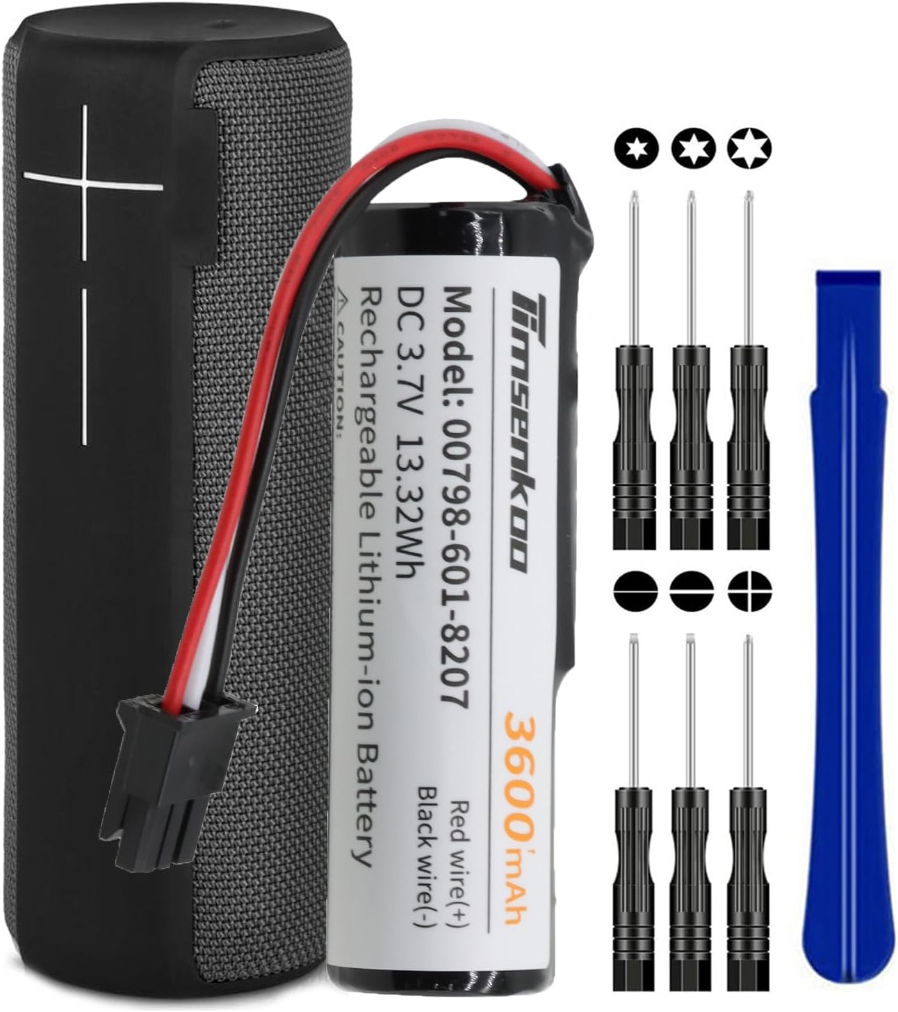 Amazon.com: 3400mAh Replacement Battery for Logitech UE Boom 2 ...