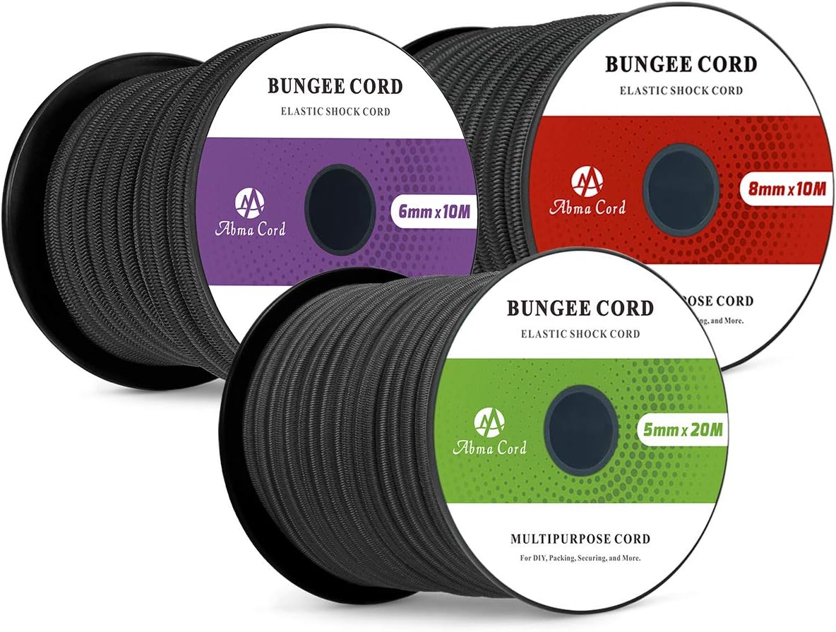 Premium Quality Bungee Cords - 4mm, 5mm, 6mm, 8mm Options – Bungee Rope ...