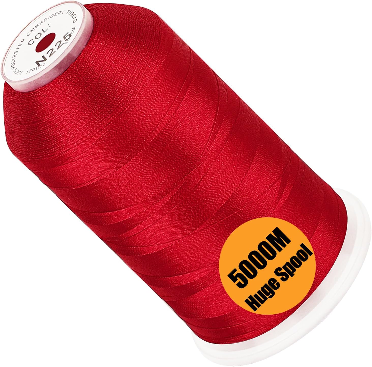 Amazon.com: New brothread - Single Huge Spool 5000M Each Polyester ...