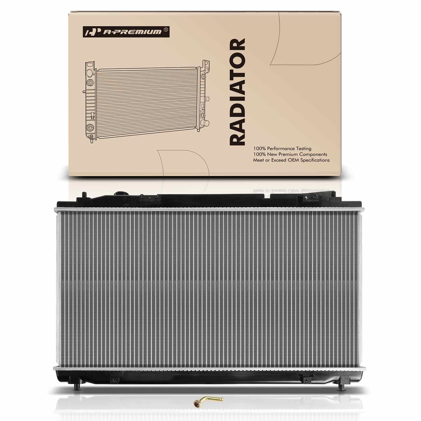 A-Premium Engine Coolant Radiator Assembly with Transmission Oil Cooler ...