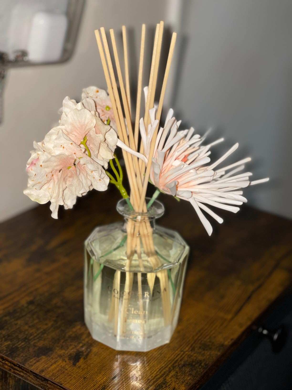 $6/mo - Finance COCORRÍNA Reed Diffuser - Cashmere Vanilla Flower Reed ...