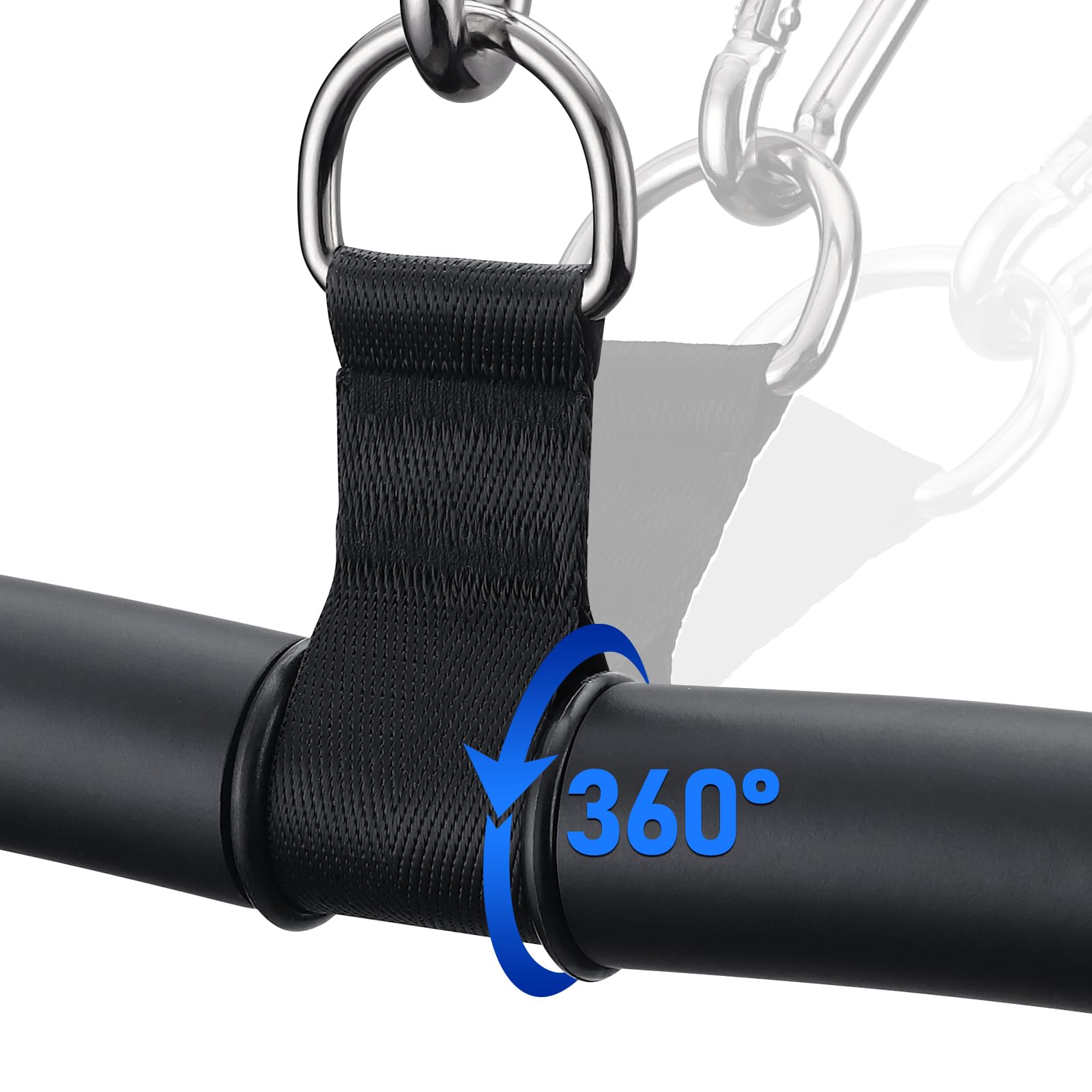 Snapklik.com : TOBWOLF Upgraded W-Shaped Lat Pull Down Bar, Lat ...