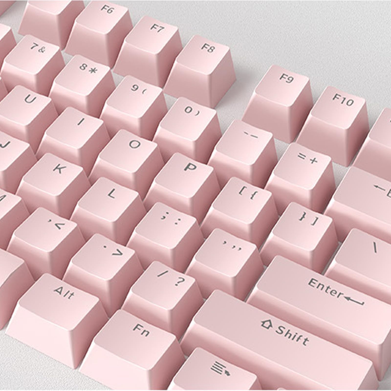 Amazon.com: POM Jelly Keycaps 109 Blank Keycap Set Doubleshot ...