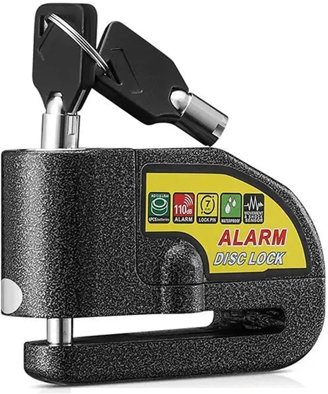 OTOROYS Aluminium Bike Disc Lock,Anti-Theft Waterproof Disc Brake 110Db ...