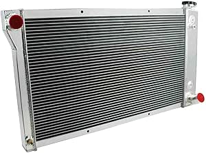 Amazon.com: RADREPLA 3 Row Aluminum Radiator for 1967-1972 Chevy C/K 10 ...