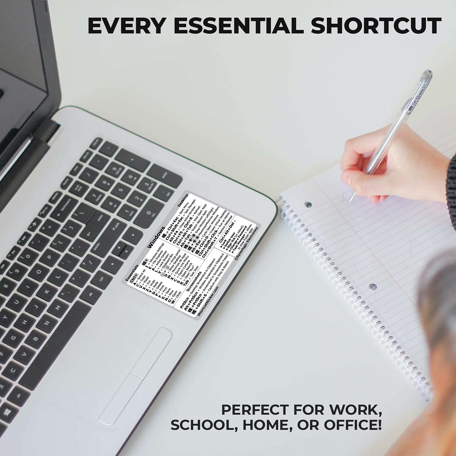 Snapklik.com : Synerlogic Windows PC Reference Keyboard Shortcut ...