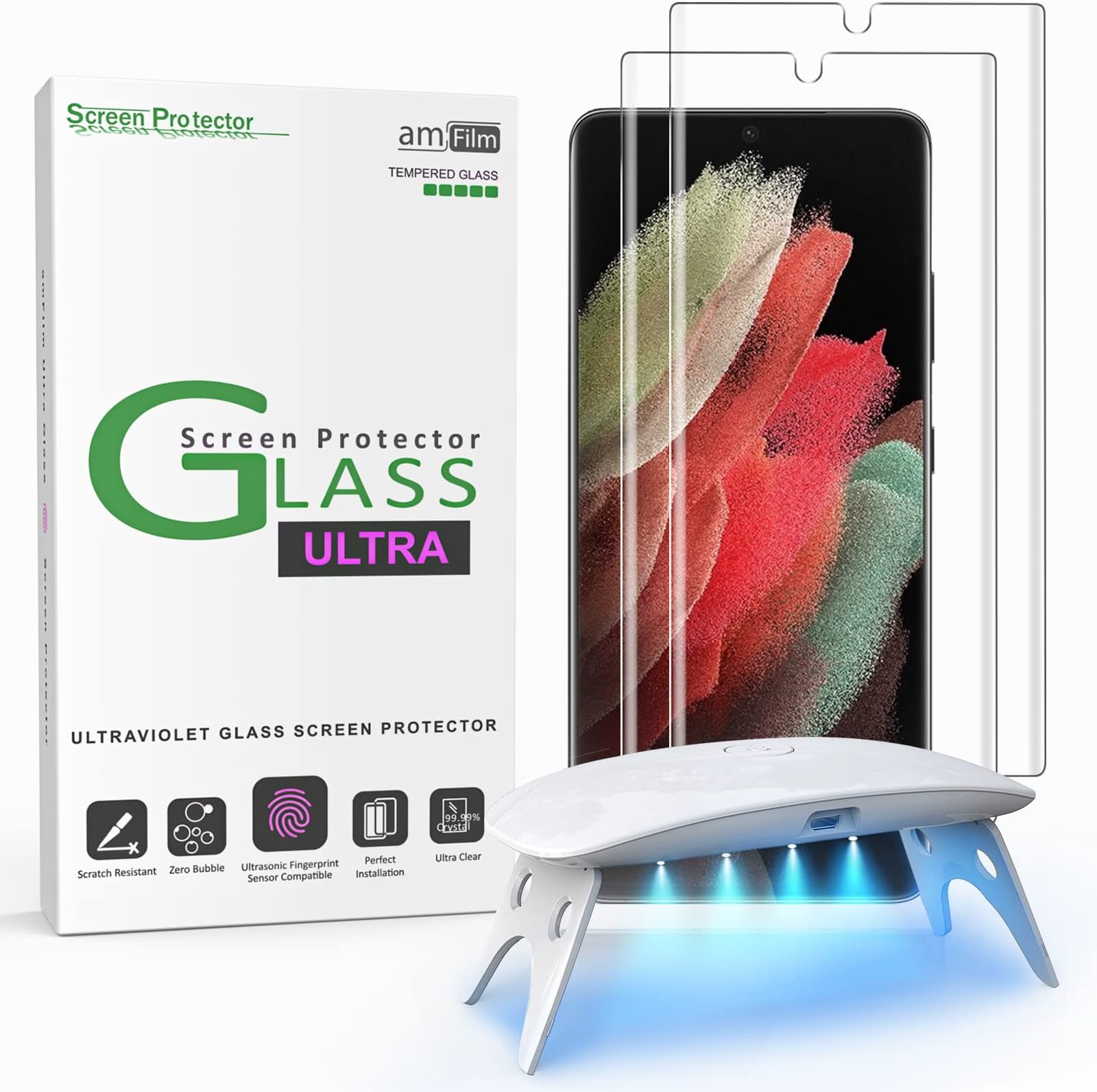 Amazon.com: PureGear Maximum Clarity HD Tempered Glass Screen Protector ...
