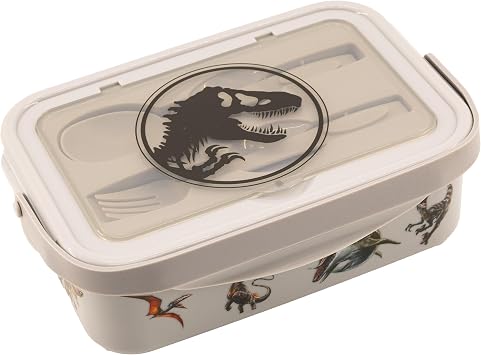 Amazon.com: Fast Forward Jurassic World Bento Lunch Box for Kids ...