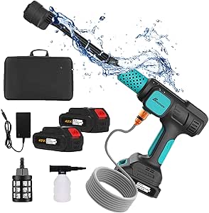 Amazon.com : 6-in-1 Cordless Power Cleaner 48V Portable Power Washer ...