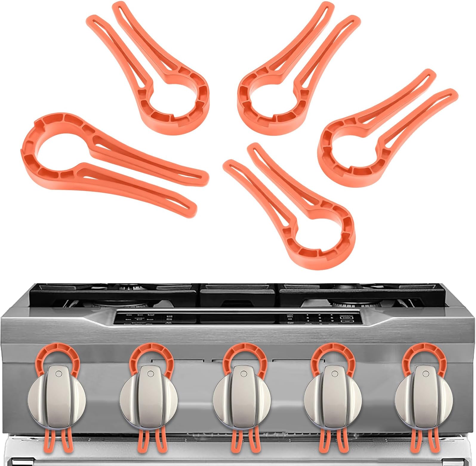 Amazon.com : Gas Stove Knob Locks, Oven Lock Child Safety Stove Guard ...