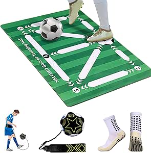 Cyanmor Football Footwork Mats, Football Practice Mats, Agility ...