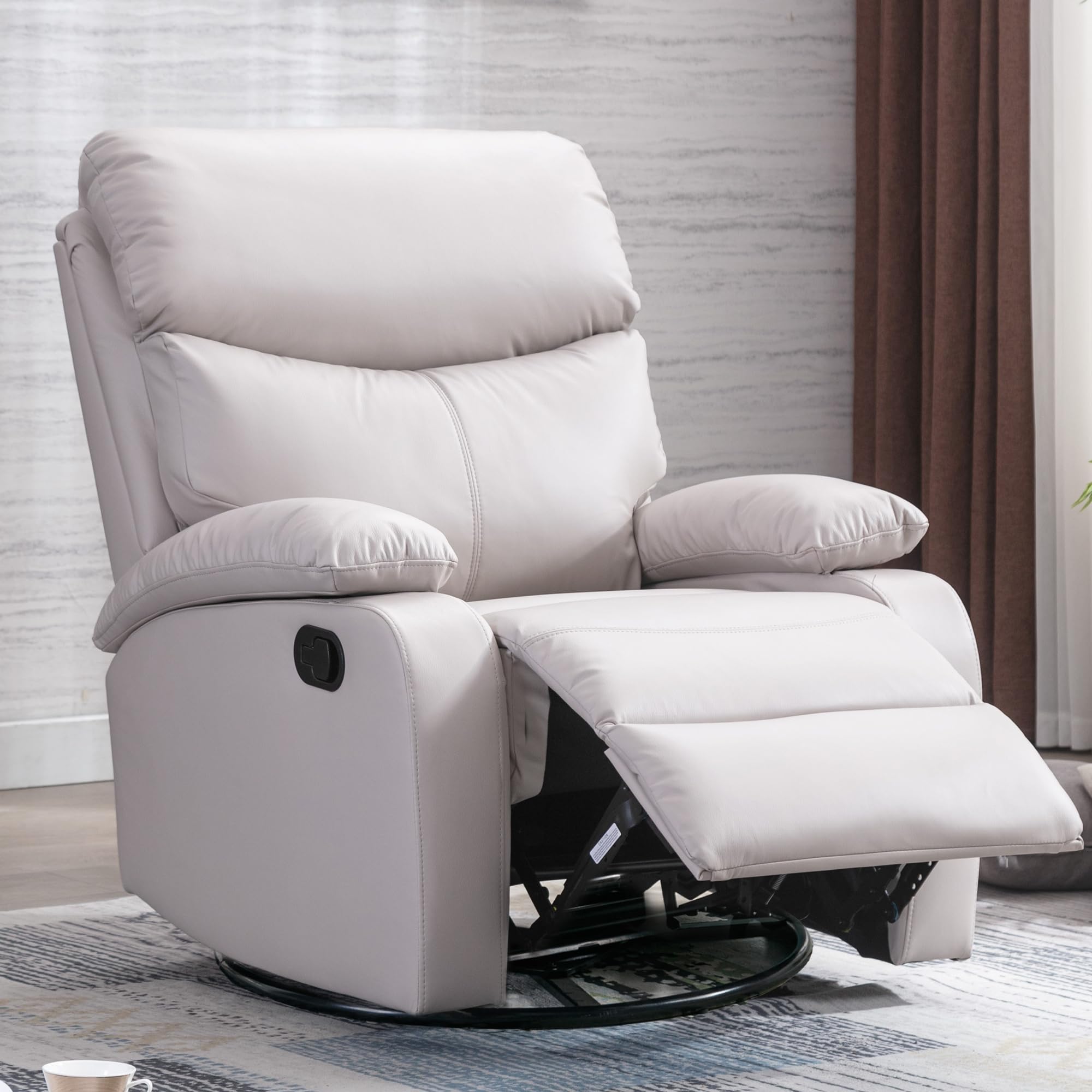 Amazon.com: YITAHOME Recliner Chair Set of 2，Swivel Glider Rocker ...