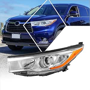 Amazon.com: [Left/Driver Side] Projector Headlight Assembly Compatible ...